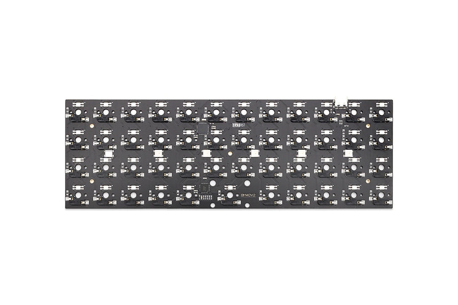 bm40 rgb 40% hot swap Custom Mechanical Keyboard PCB qmk underglow typ ...