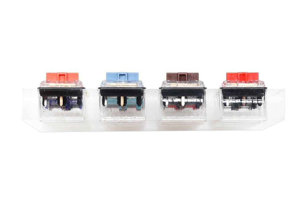 Kailh choc Switch Tester Acrylic base 14 low profile switch RGB for Me ...