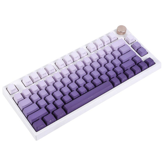 Secret Fragrance Purple Gradient Keycap Dip Dye Doubleshots PBT for ke ...