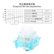 OTM Outemu Switch for Mechanical Keyboard Silent Linear Tactile Ocean ...