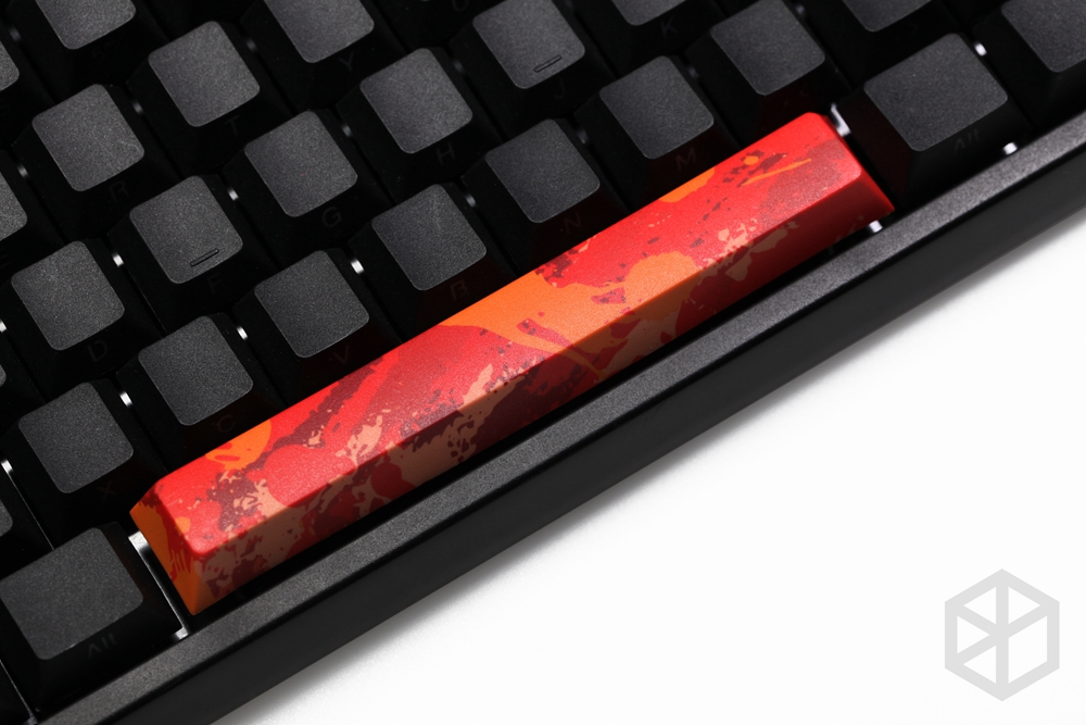Arrow key Spacebar Cherry profile Dye Sub Keycap thick PBT for keyboar ...