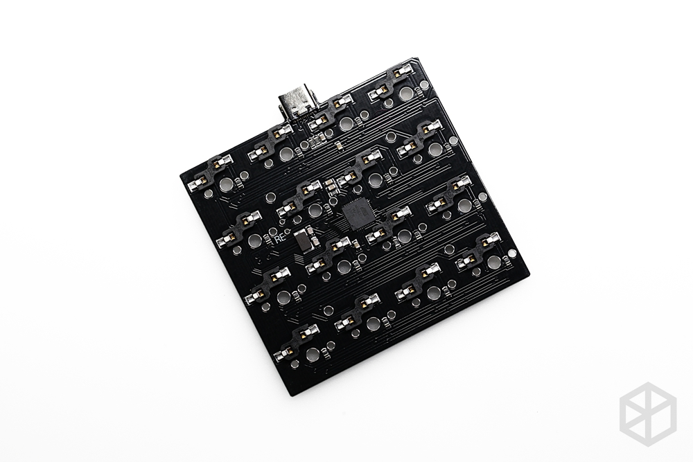 bm16s 16 keys PCB choc switch programmed numpad layouts qmk firmware r ...