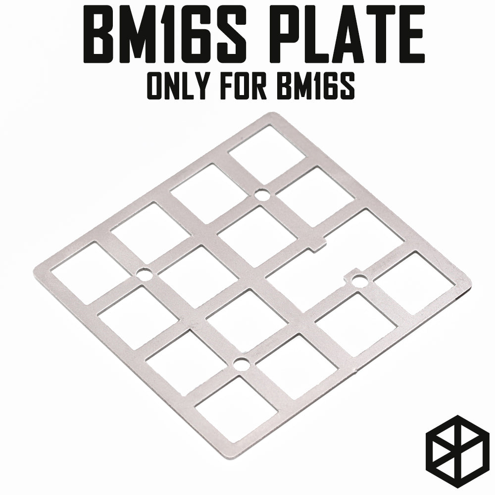 bm16s plate Custom Mechanical Keyboard plate only for bm16s stainless ...