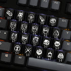 Novelty Shine Through Keycaps ABS Etched fallout 4 pip boy nuca cola b ...