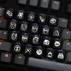 Novelty Shine Through Keycaps ABS Etched fallout 4 pip boy nuca cola b ...
