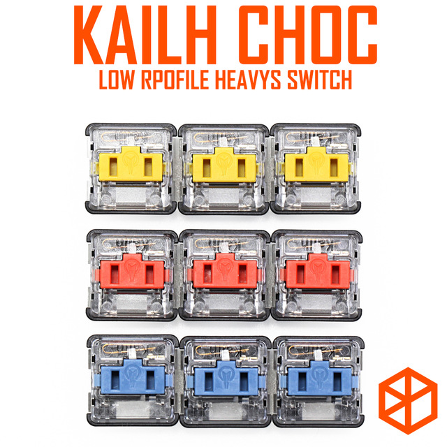 kailh low profile choc switch half high ultrathin RGB Swithes For Back ...