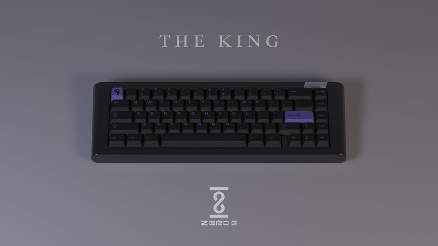[CLOSED][GB] ZERO-G x Domikey The King Keycaps Cherry profile ABS Doub – KPrepublic