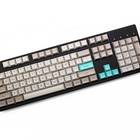 dsa profile Dye Sub Keycap Set PBT plastic retro beige for mechanical ...