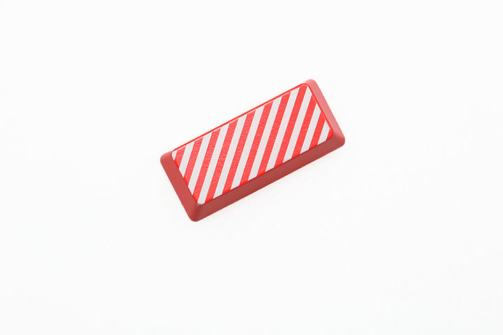 Novelty Shine Through Keycaps ABS Etched, Shine-Through stripe red for ...
