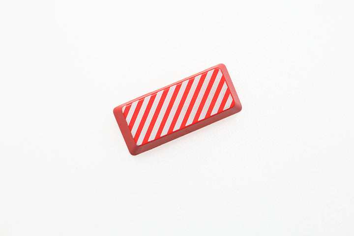 Novelty Shine Through Keycaps ABS Etched, Shine-Through stripe red for ...