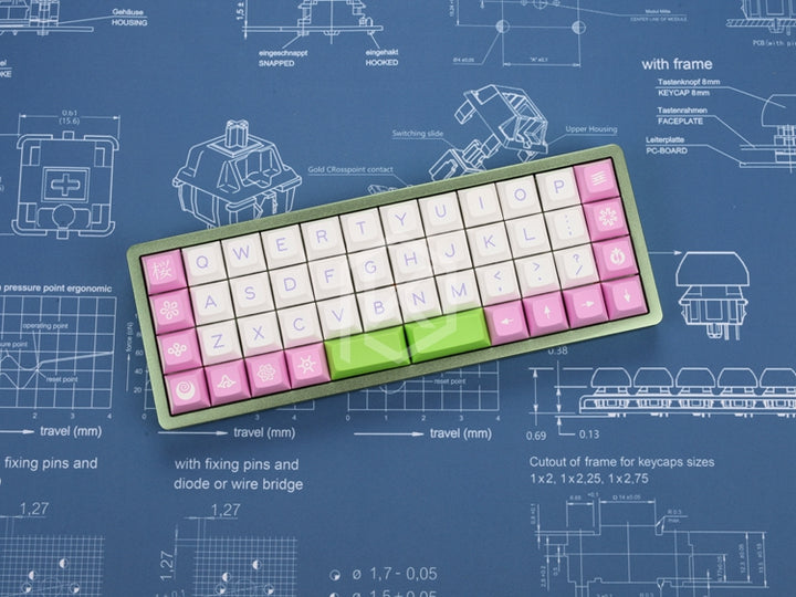 Mechanical keyboard Switch Mousepad cherry 900 400 4 mm non Stitched E ...