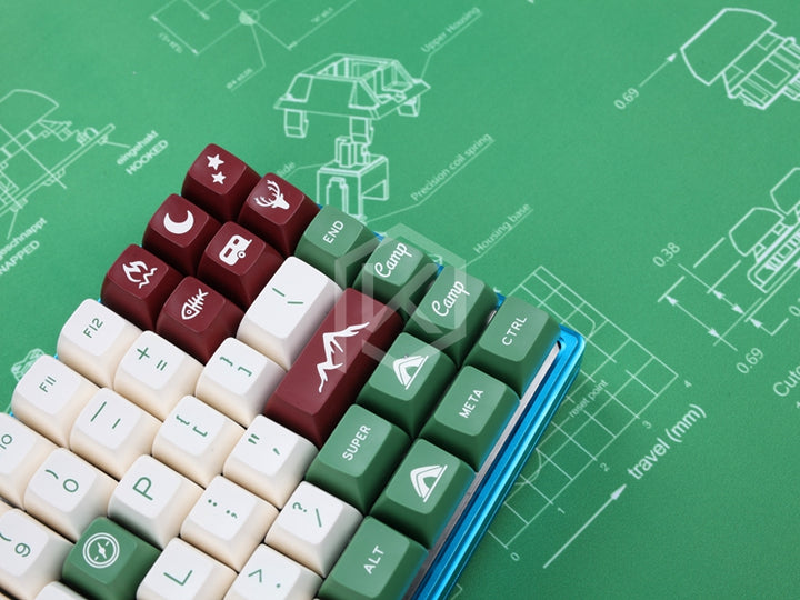 Mechanical keyboard Switch Mousepad cherry 900 400 4 mm non Stitched E ...