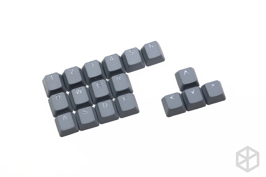 taihao Rubber Gaming Keycap Set Rubberized Doubleshot Keycaps Cherry M ...