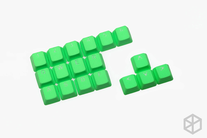 taihao Rubber Gaming Keycap Set Rubberized Doubleshot Keycaps Cherry M ...