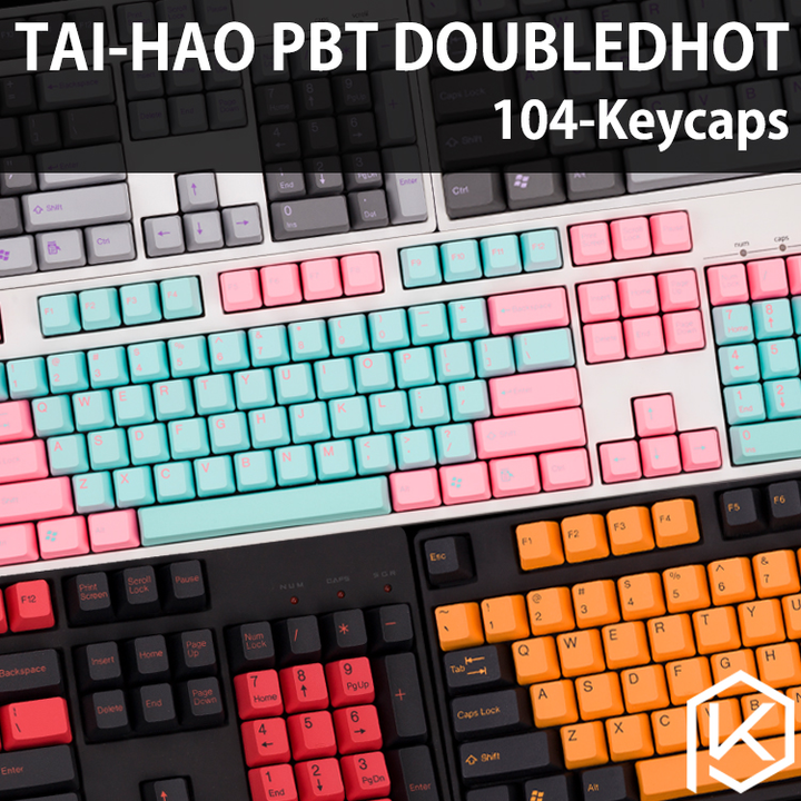 PBT Double-Shot Keycaps – KPrepublic