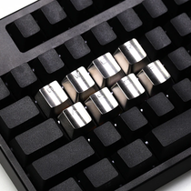 teamwolf stainless steel MX Keycap silver color metal keycap for mecha ...