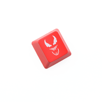 Novelty Shine Through Keycaps ABS Etched, Shine-Through venom superher ...