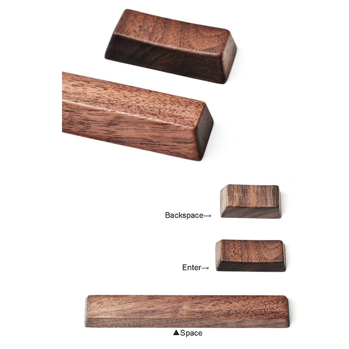 wooden keycaps wood keycap r1 r2 r3 r4 backspace enter spacebar arrow ...