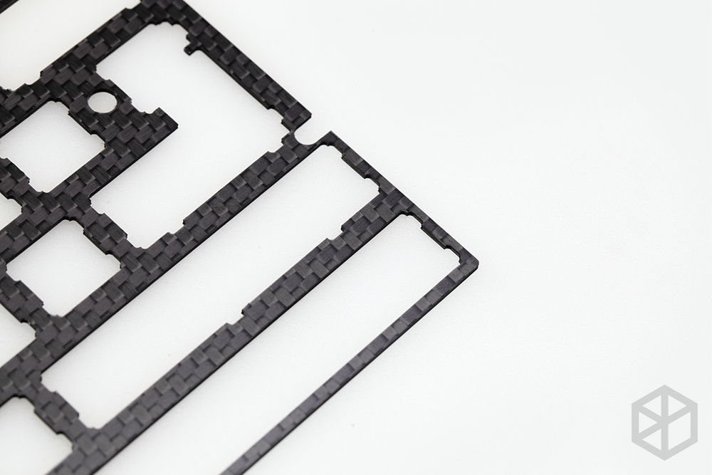 60% Aluminum Mechanical Keyboard carbon fiber plate support xd60 xd64 ...