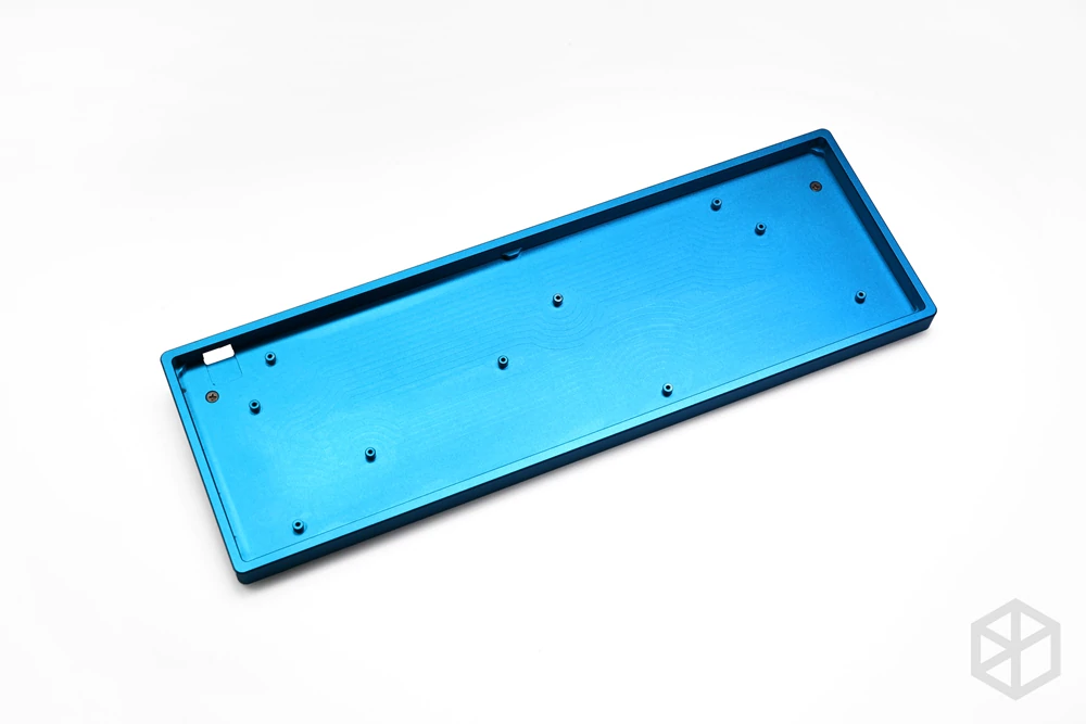 Anodized Aluminium flat case with metal feet for xd68 65% – KPrepublic
